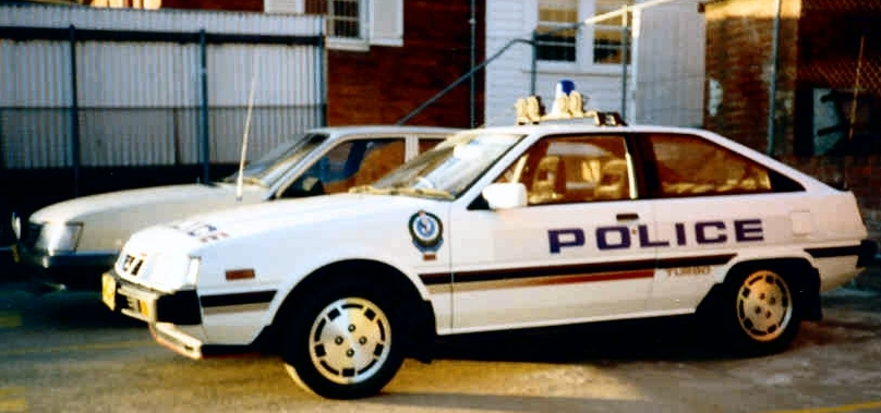 Police Pursuit Mitsubishi Cordia Turbo | Japanese Nostalgic Car
