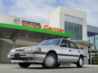 NEWS: NFL running back reunited with restored Mazda 626 | Japanese ...