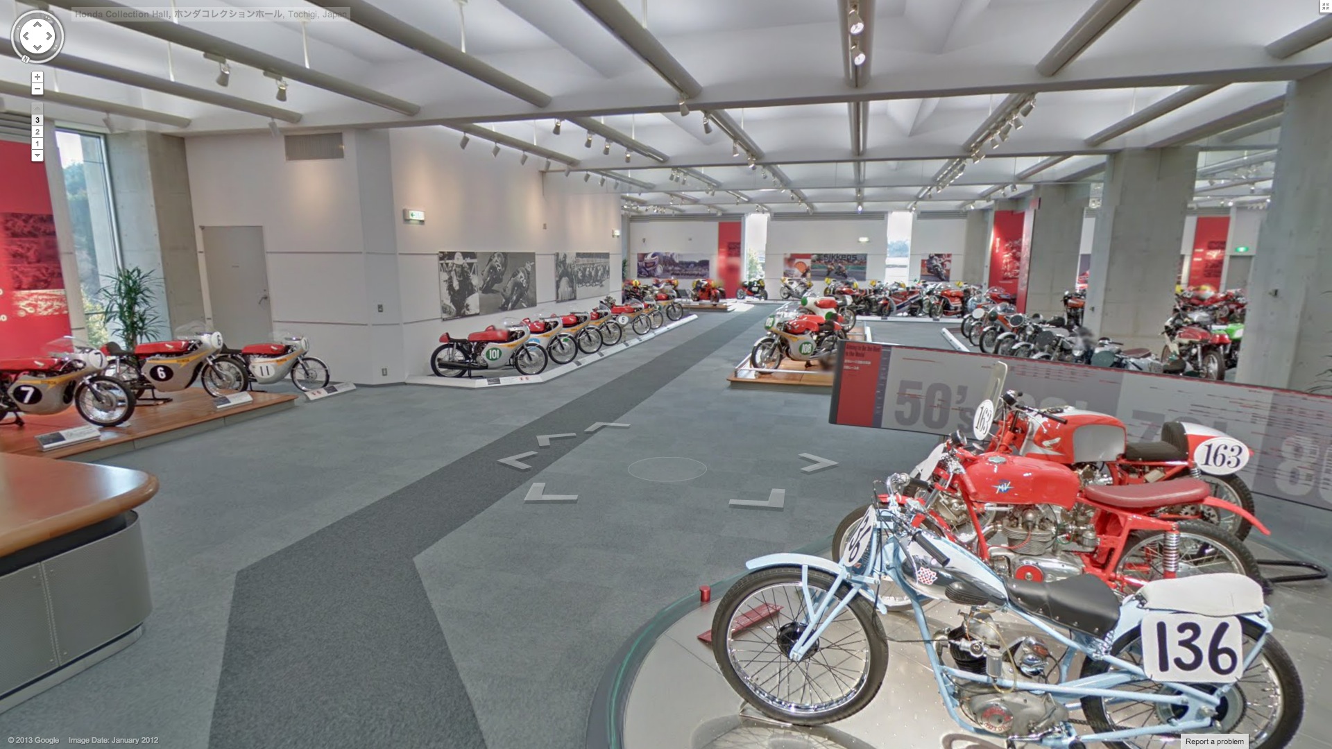 MUSEUMS: Tour the Honda Collection Hall on Google Street View ...