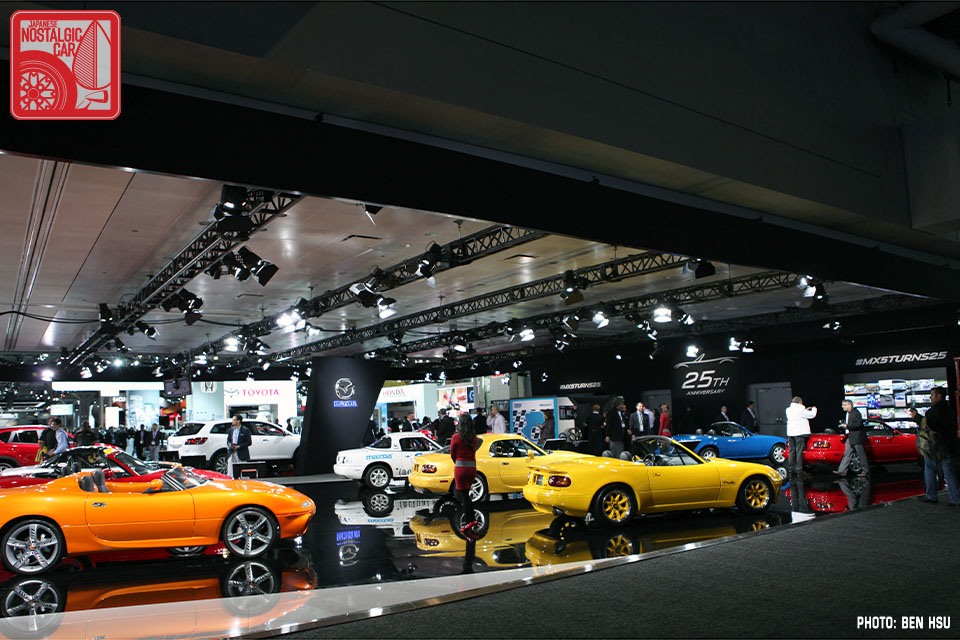 EVENTS: Mazda Miata’s 25th birthday steals the NY Auto Show | Japanese ...