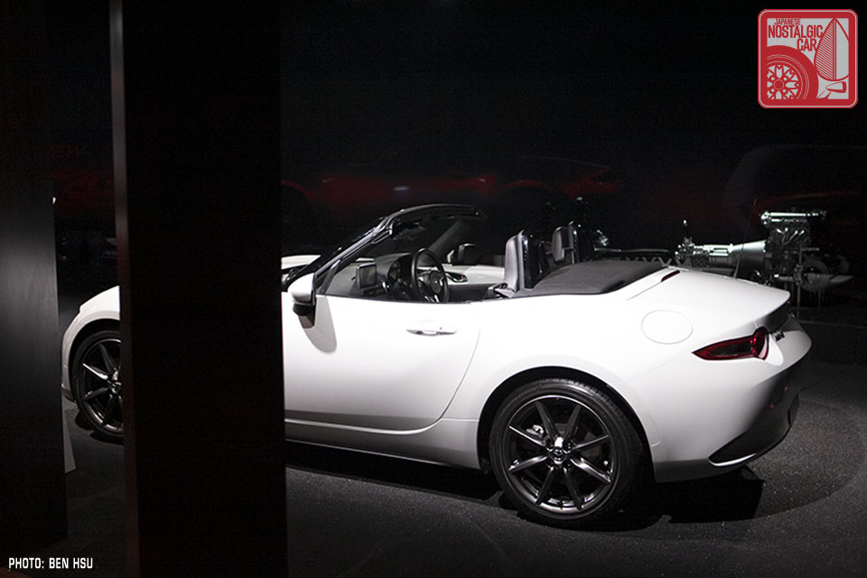 NEXT VERSION: 2016 Mazda MX-5 Miata, now in white | Japanese Nostalgic Car
