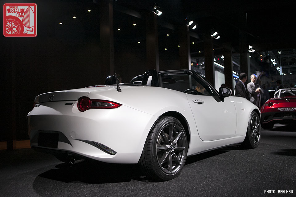 NEXT VERSION: 2016 Mazda MX-5 Miata, now in white | Japanese Nostalgic Car