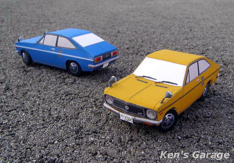 ART CORNER: Papercraft nostalgics by Metmania Fan | Japanese Nostalgic Car