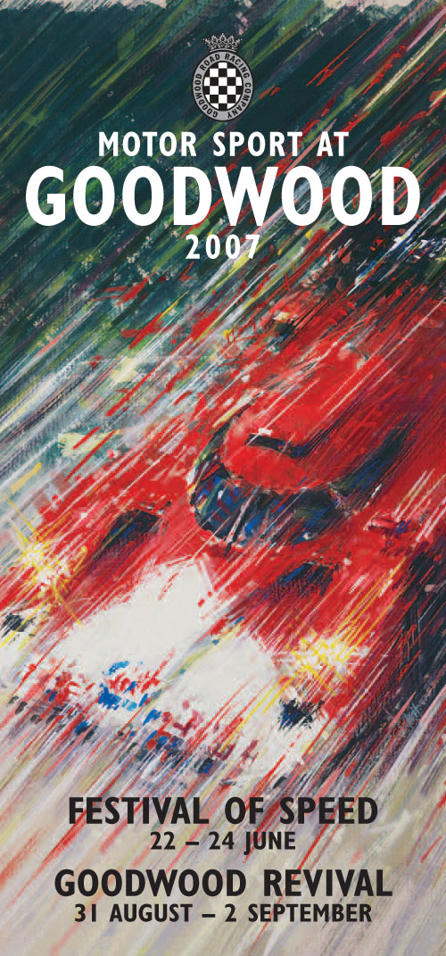 Goodwood Festival of Speed poster 2007 Toyota | Japanese Nostalgic Car