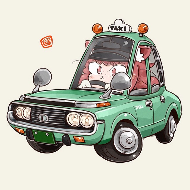 ART CORNER: Bosozoku Cats and Kyuusha by San Mamiya | Japanese ...