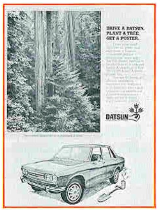 CLASSIC CM: Celebrate Earth Day with Ansel Adams and Datsun | Japanese ...