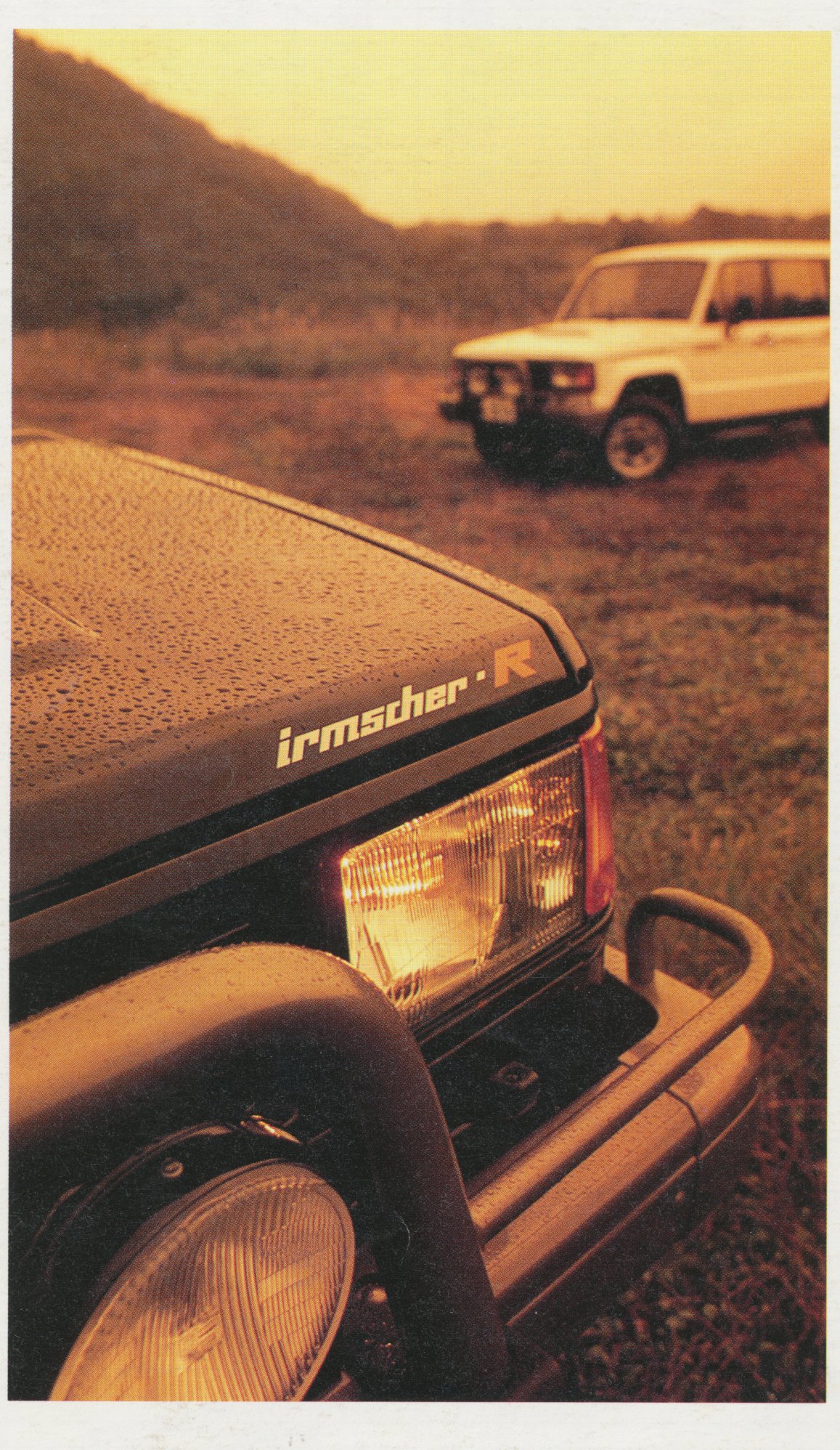 KIDNEY, ANYONE? 1989 Isuzu Bighorn Irmscher R | Japanese Nostalgic Car