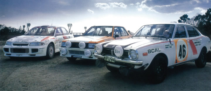 MOTORSPORT: Mitsubishi rally cars showcased at Megaweb | Japanese ...