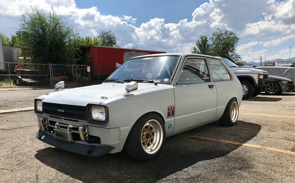 KIDNEY, ANYONE?: Eric Bizek’s KP61 Toyota Starlet | Japanese Nostalgic Car