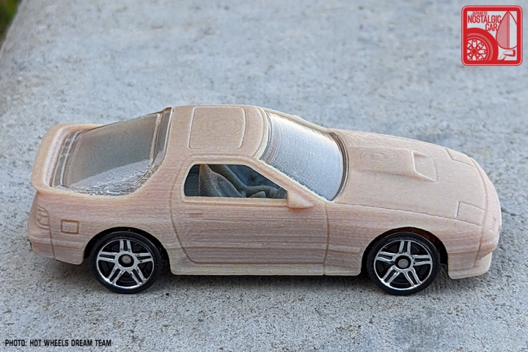 MINICARS: Hot Wheels Mazda FC3S RX-7 prototype | Japanese Nostalgic Car