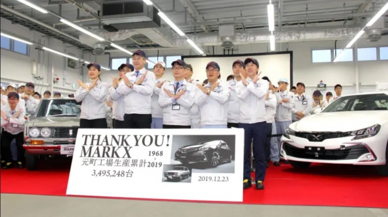 Toyota has ended 51 years of Mark II, Mark X production | Japanese ...