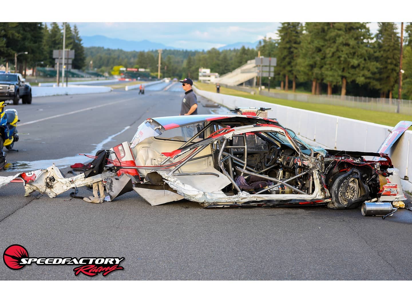 World record-holding Honda Civic drag car destroyed in crash | Japanese ...