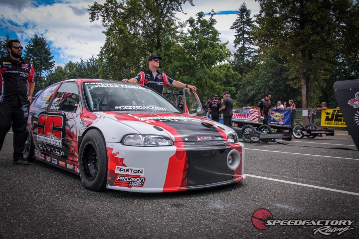 World record-holding Honda Civic drag car destroyed in crash | Japanese ...
