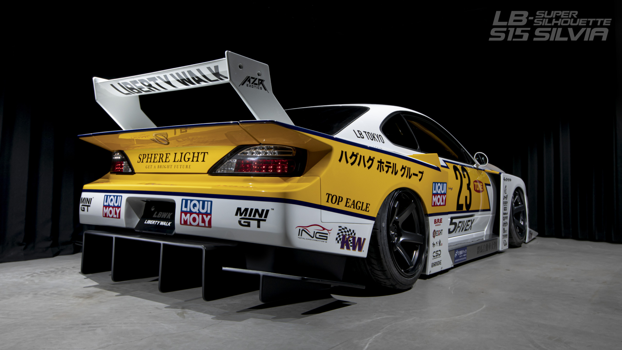 Liberty Walk debuts S15 Silvia widebody with Super Silhouette throwback ...