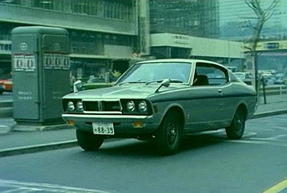 Sonny Chiba gave the Mitsubishi Galant GTO a star turn in Key Hunters ...