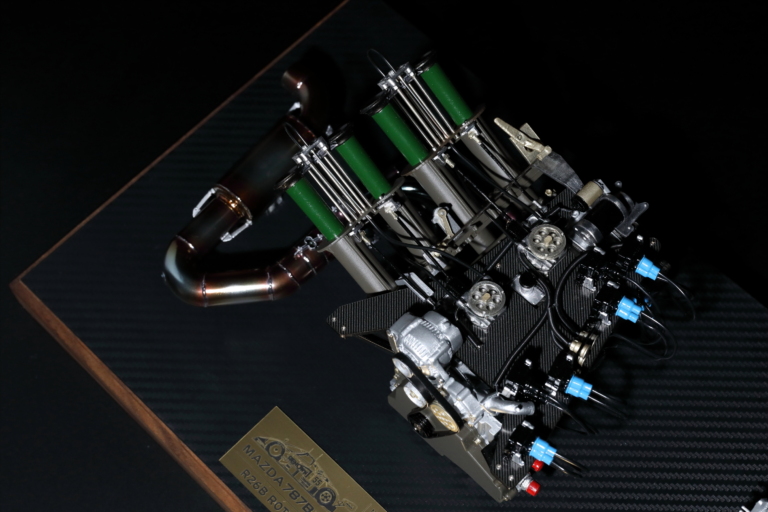 Amazingly detailed Mazda 787B rotary engine model released for 30th ...