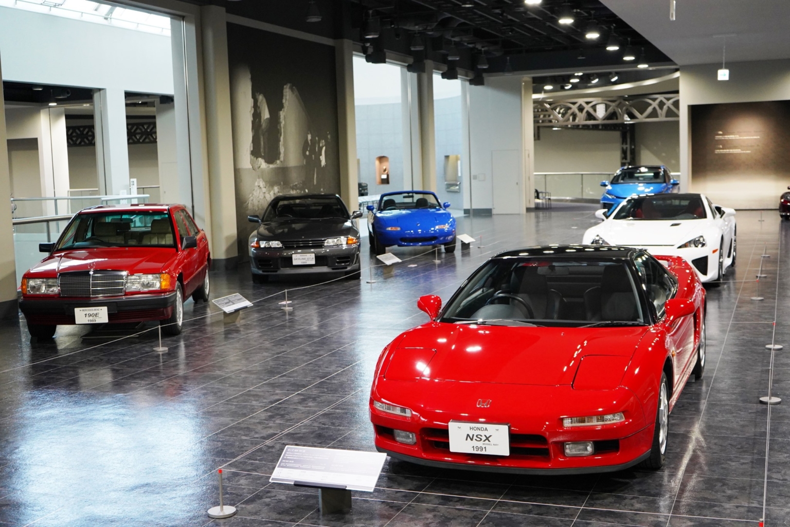 A Honda NSX joins the Toyota Automobile Museum’s permanent collection ...