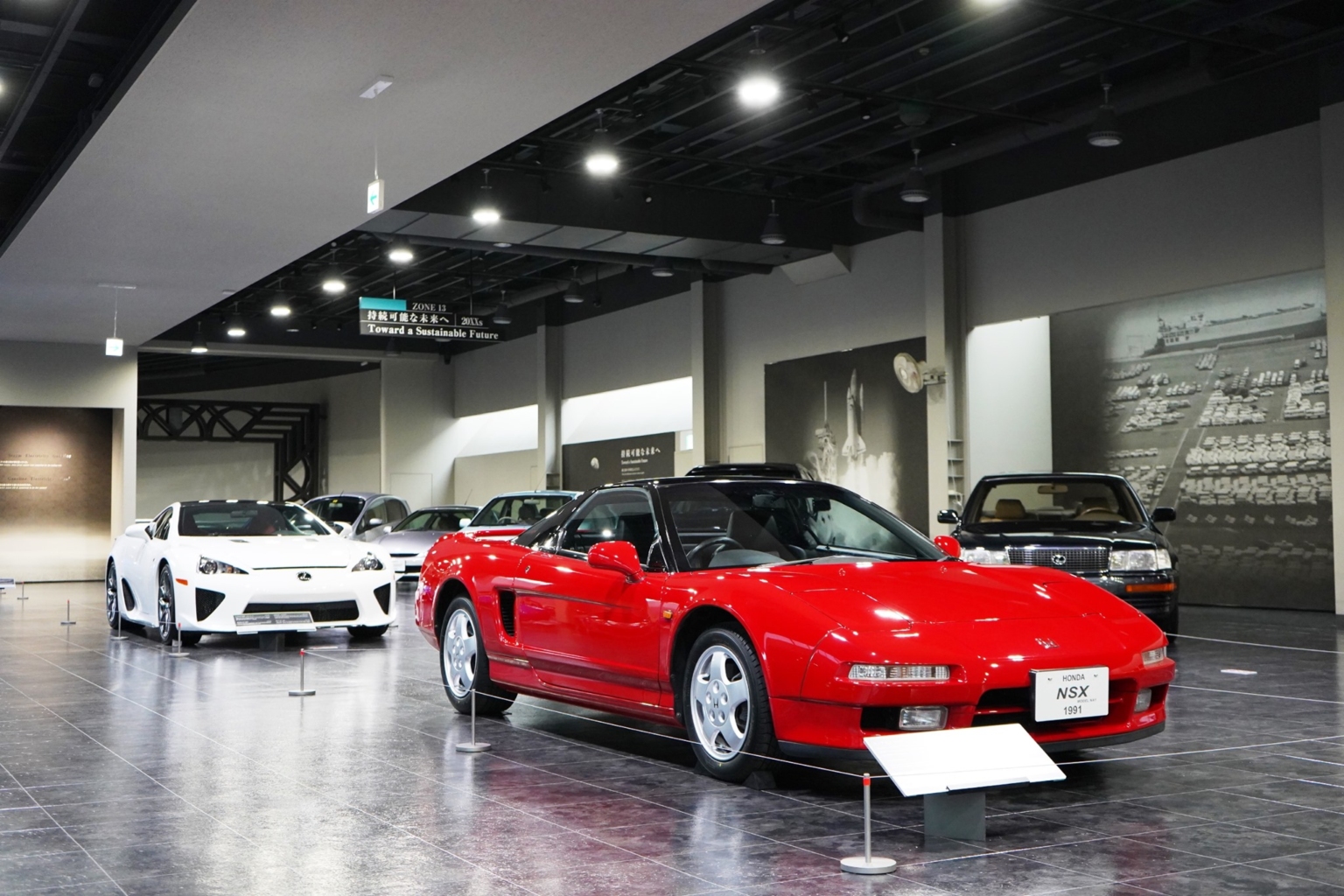 A Honda NSX joins the Toyota Automobile Museum’s permanent collection ...