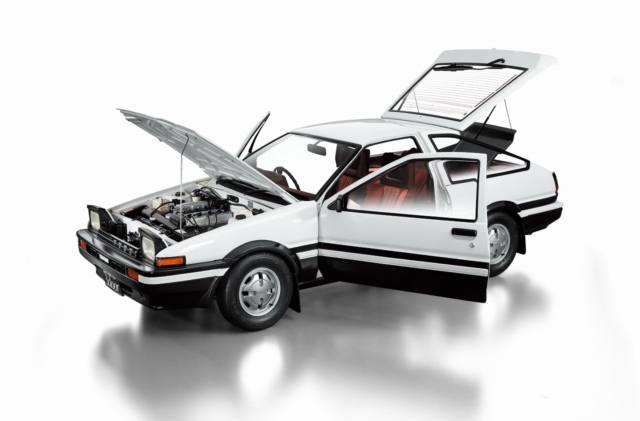 This huge Toyota AE86 model will cost $1,600 and take two This huge Toyota AE86 model will cost $1,600 and take two