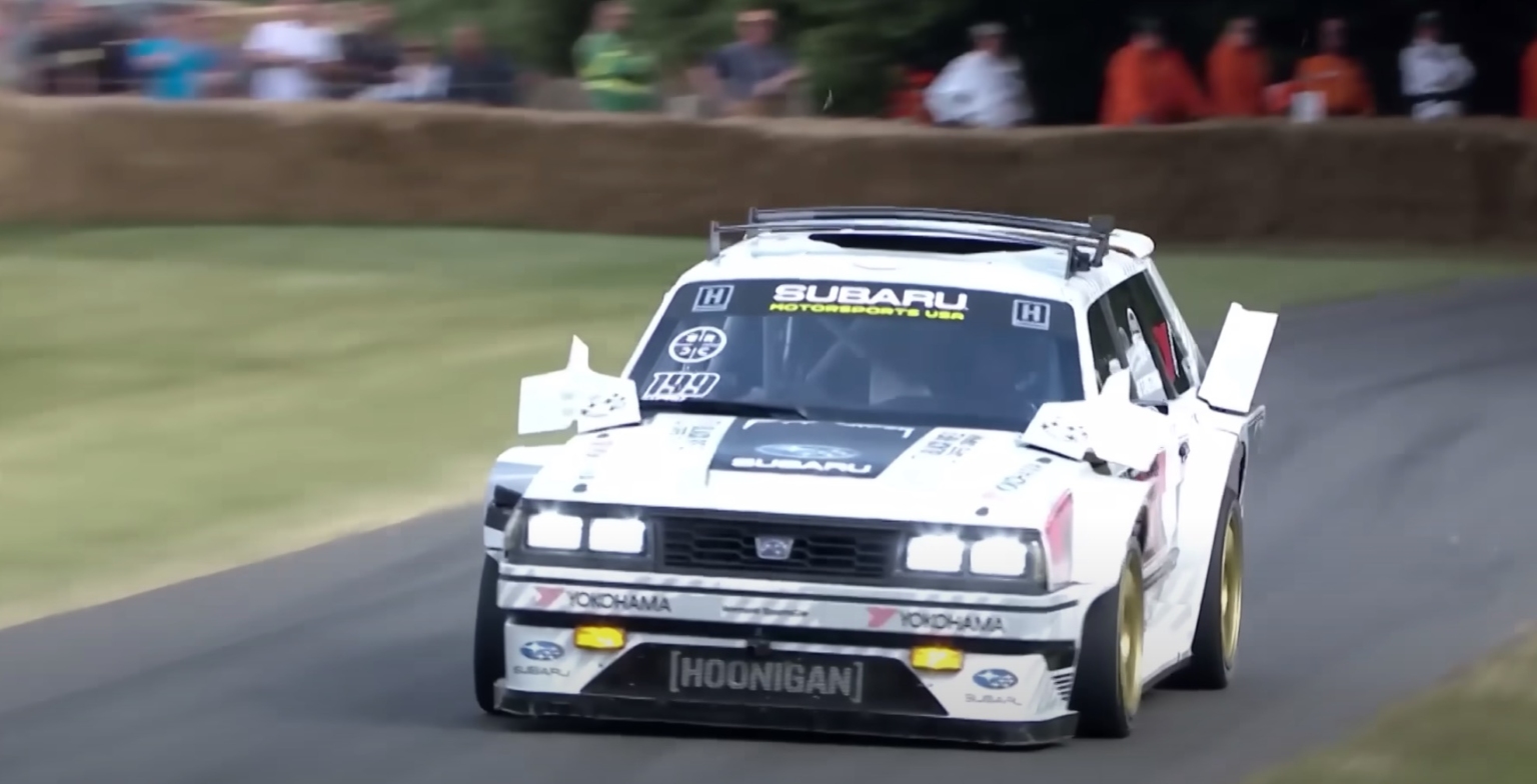 A 1983 Subaru GL Wagon was one of the fastest cars at the Goodwood ...