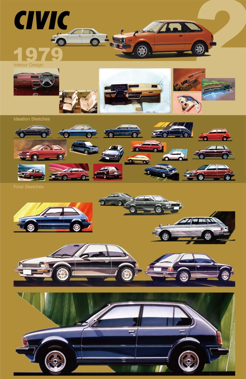 How Honda celebrated 50 years of the Civic | Japanese Nostalgic Car