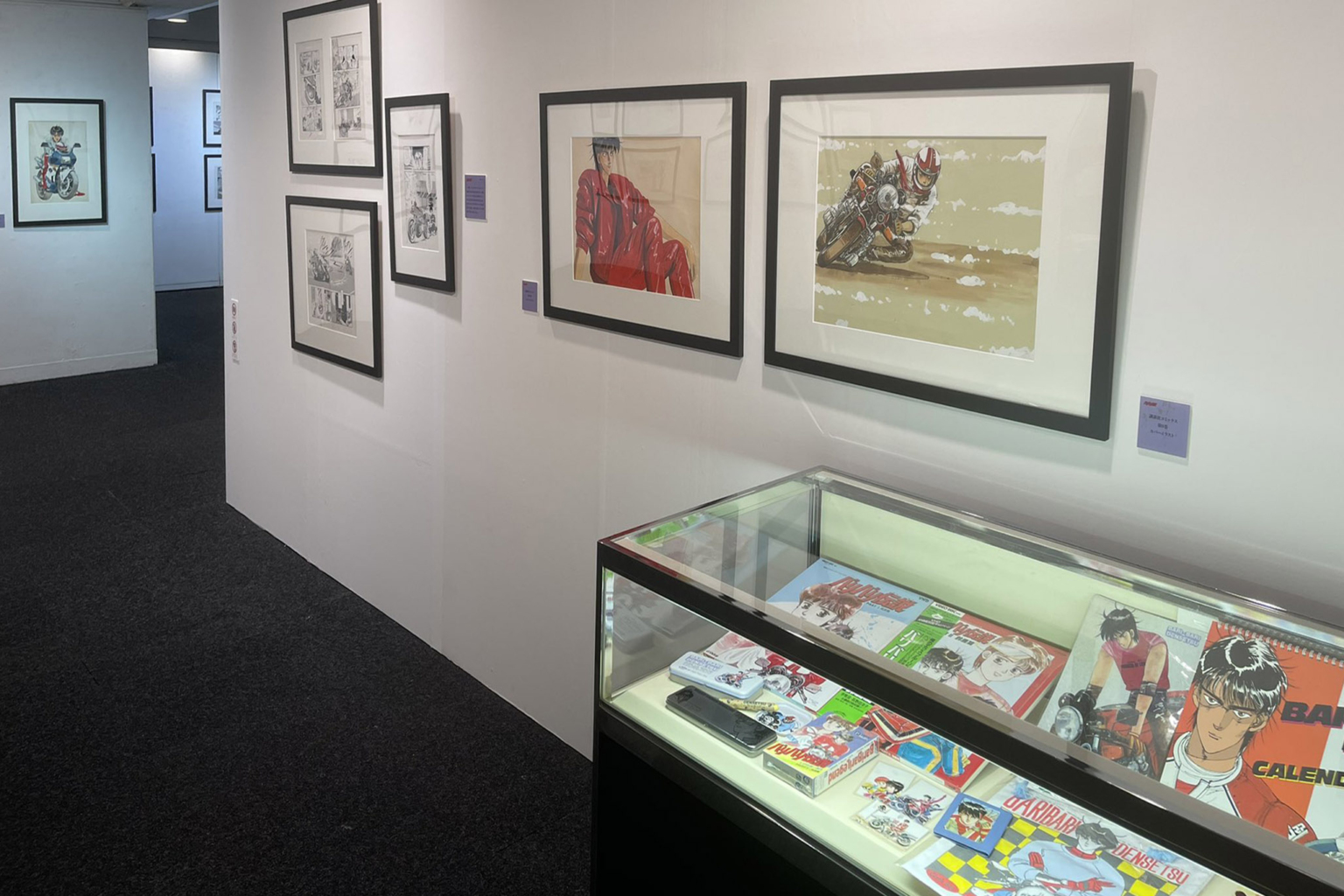 Art exhibition celebrating Initial D creator Shuichi Shigeno opens in ...