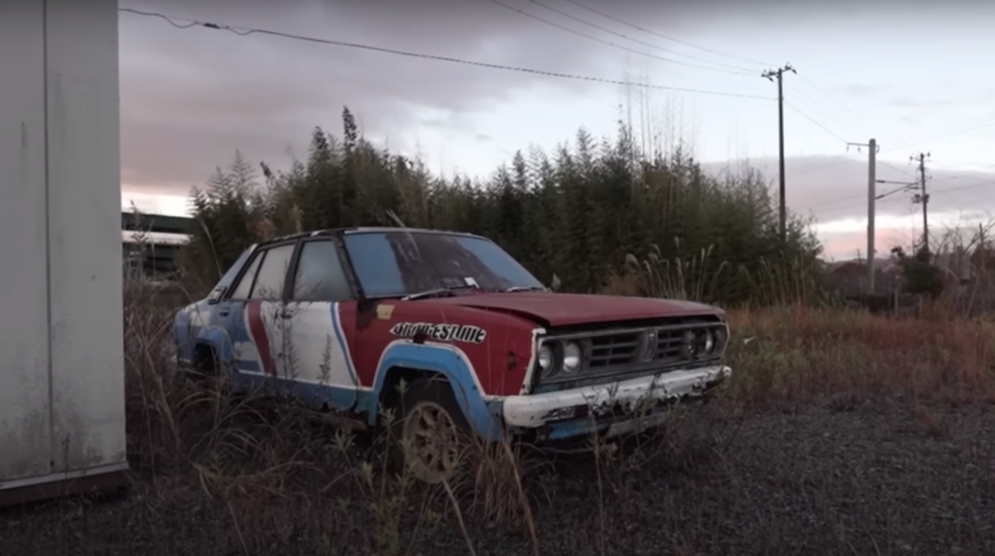 Abandoned Japanese cars of the Fukushima nuclear exclusion zone ...