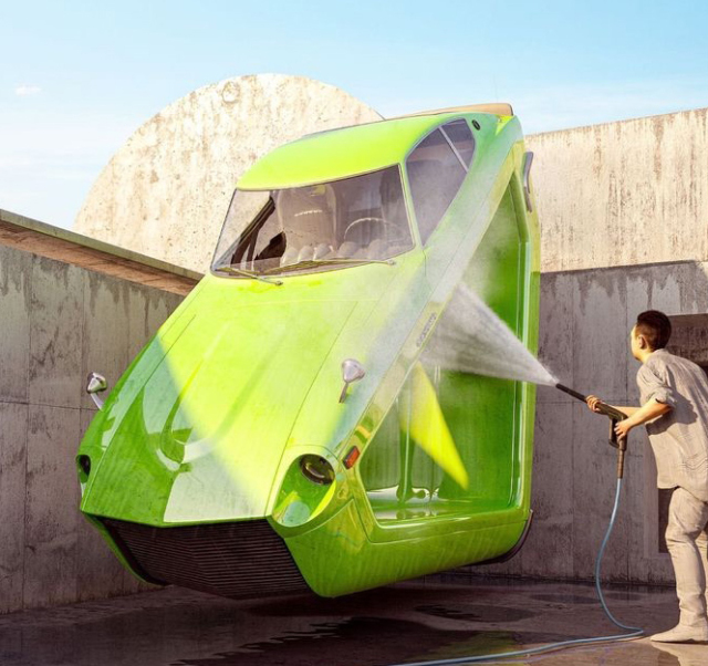 The digital cars of Chris Labrooy are still fanciful fun | Japanese ...