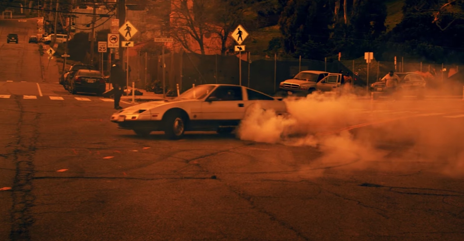 50th Anniversary Edition Nissan 300ZX does burnouts in Larry June’s “89 ...
