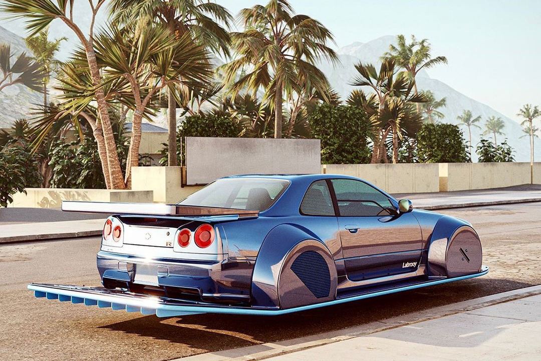 The digital cars of Chris Labrooy are still fanciful fun | Japanese ...