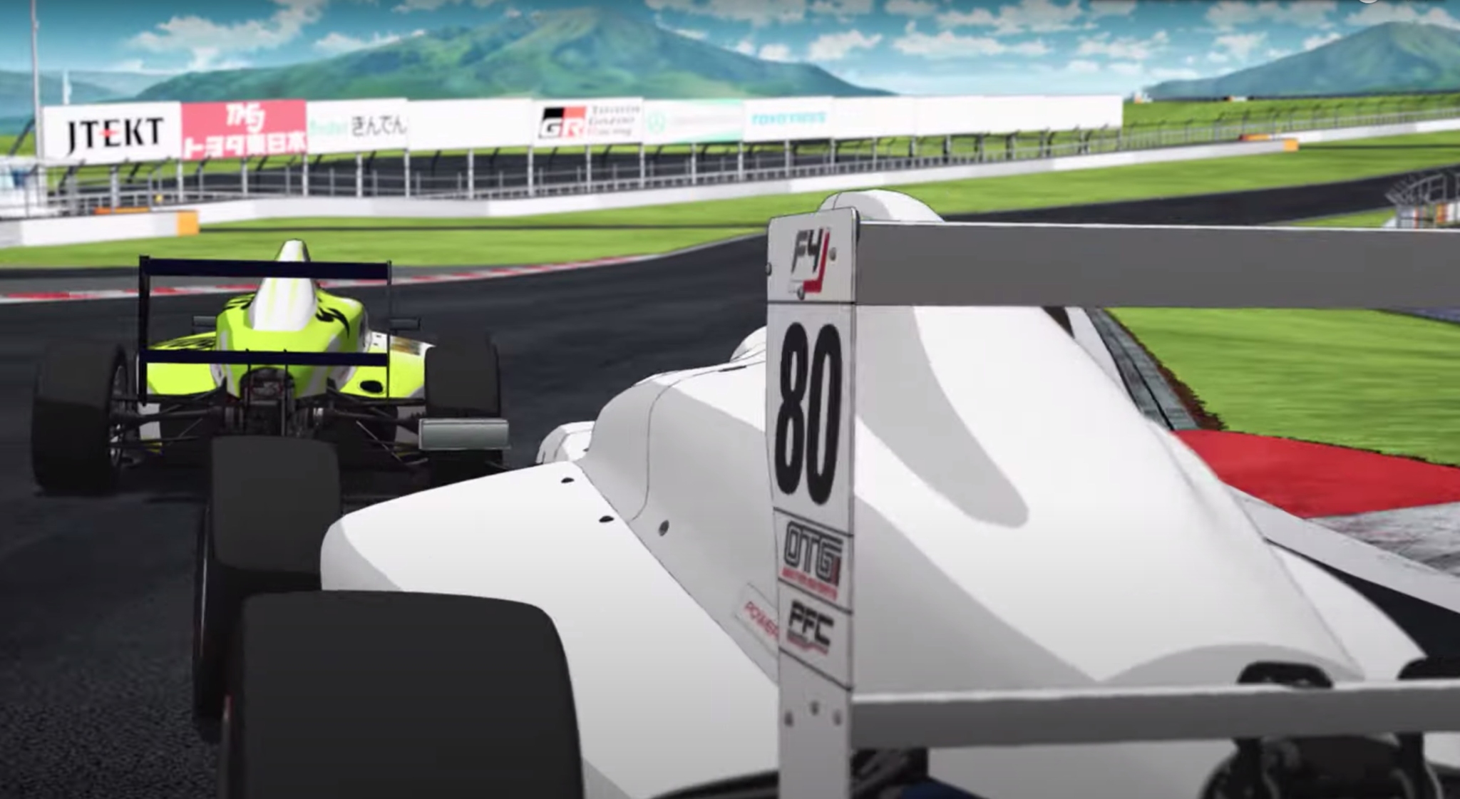 Overtake, a new racing anime, is coming this fall | Japanese Nostalgic Car