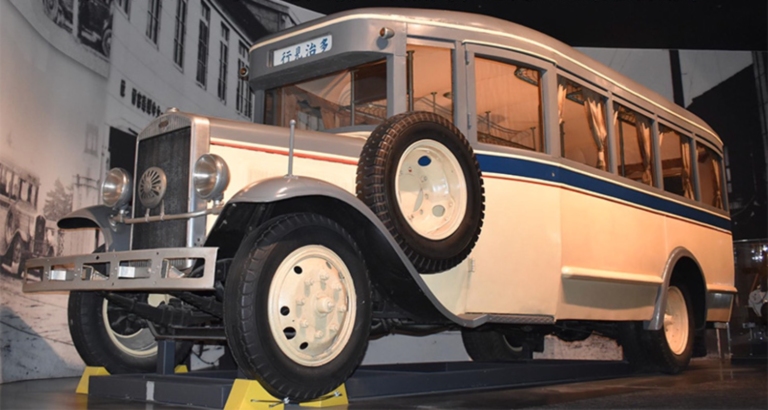 Japan’s oldest domestic bus is now on display at a Nagoya museum ...