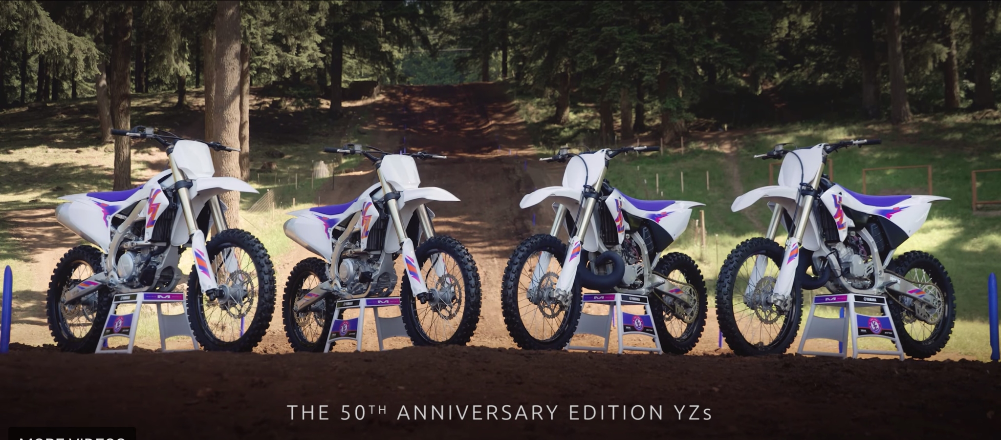 Yamaha launches retro-colored motocross bikes in honor of YZ250’s 50th anniversary | Japanese ...