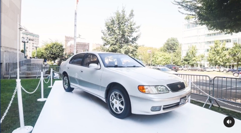 Jay-Z’s Lexus GS300 on display at Brooklyn Public Library | Japanese ...