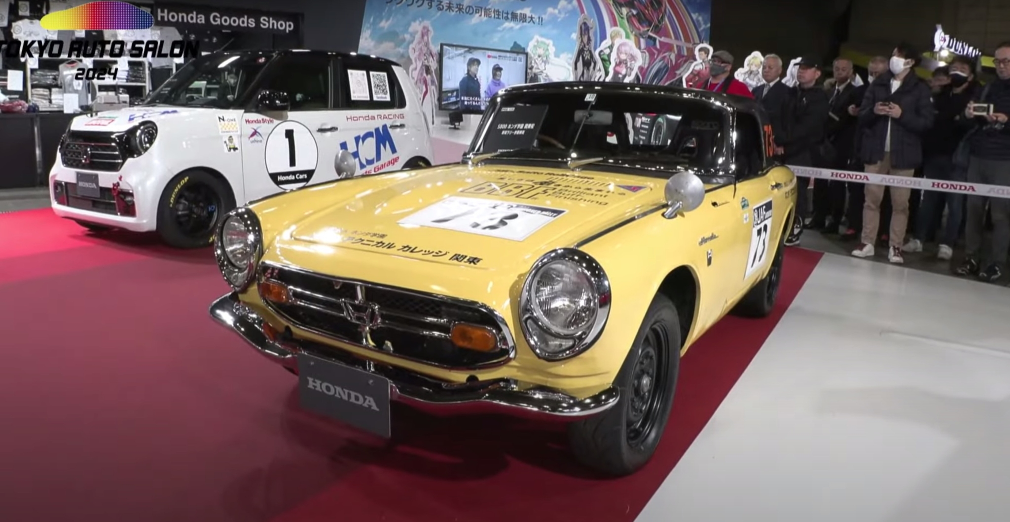 Honda displays S800 rally car at 2024 Tokyo Auto Salon | Japanese Nostalgic Car