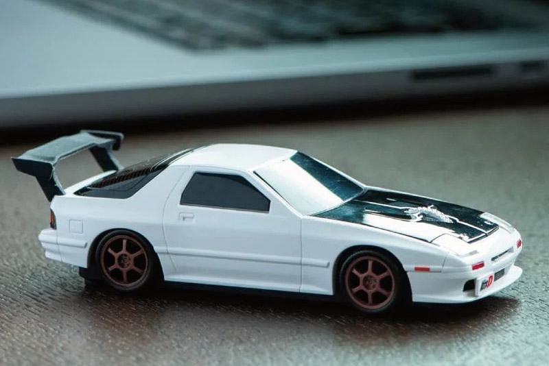 ‘Initial D’ Mazda RX-7 computer mouse slides across your desk with ease ...