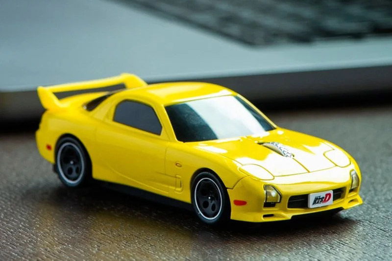 ‘Initial D’ Mazda RX-7 computer mouse slides across your desk with ease ...
