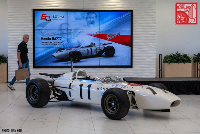 A rare look at the 1965 Honda RA272 Formula 1 racer as it A rare look at the 1965 Honda RA272 Formula 1 racer as it