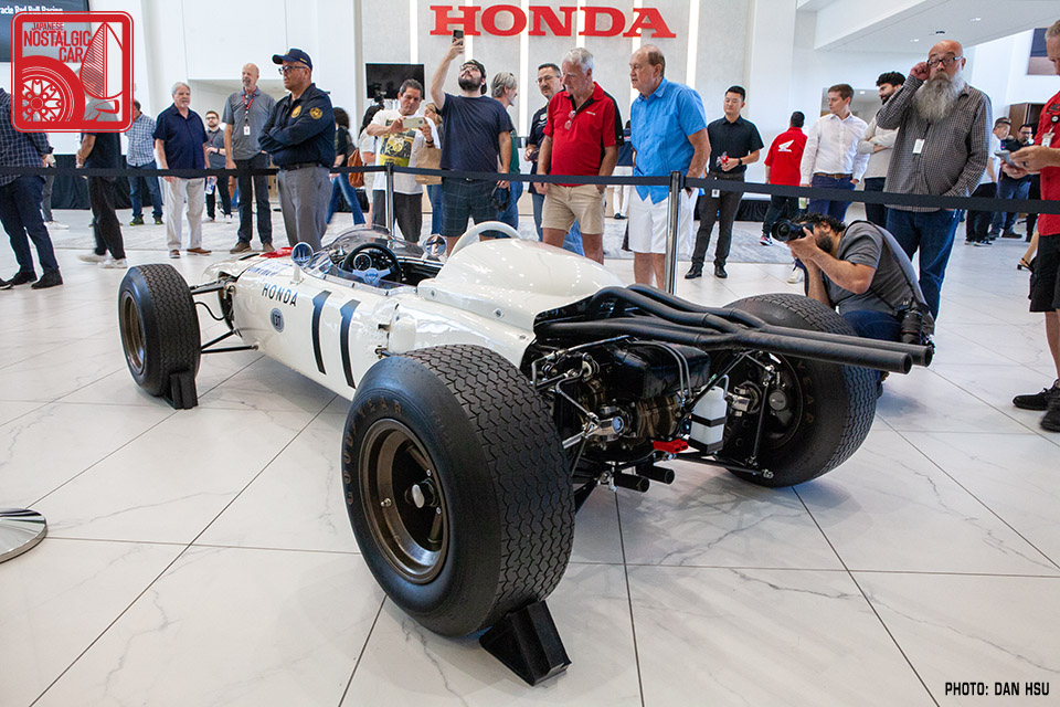 A rare look at the 1965 Honda RA272 Formula 1 racer as it makes ...