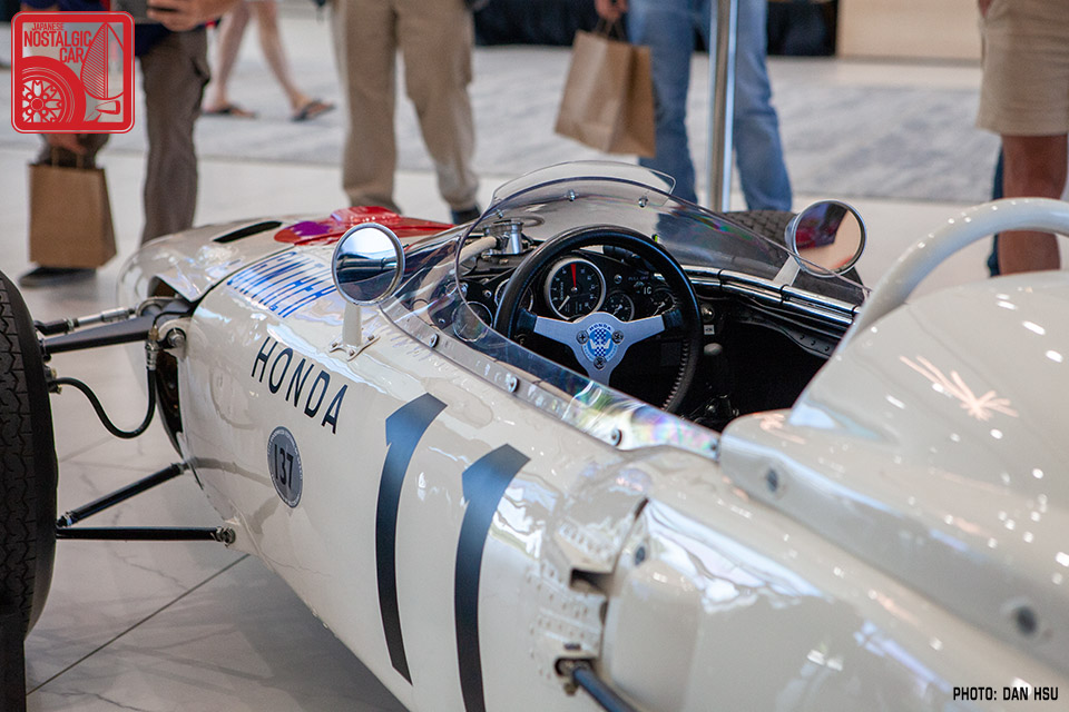 A rare look at the 1965 Honda RA272 Formula 1 racer as it makes ...