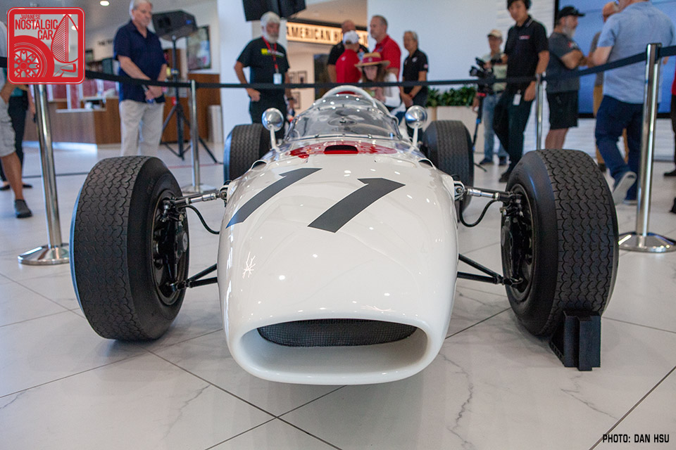 A rare look at the 1965 Honda RA272 Formula 1 racer as it makes ...