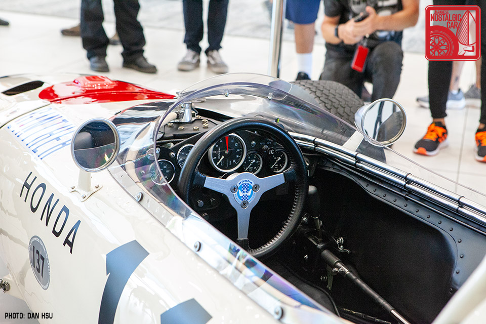 A rare look at the 1965 Honda RA272 Formula 1 racer as it makes ...