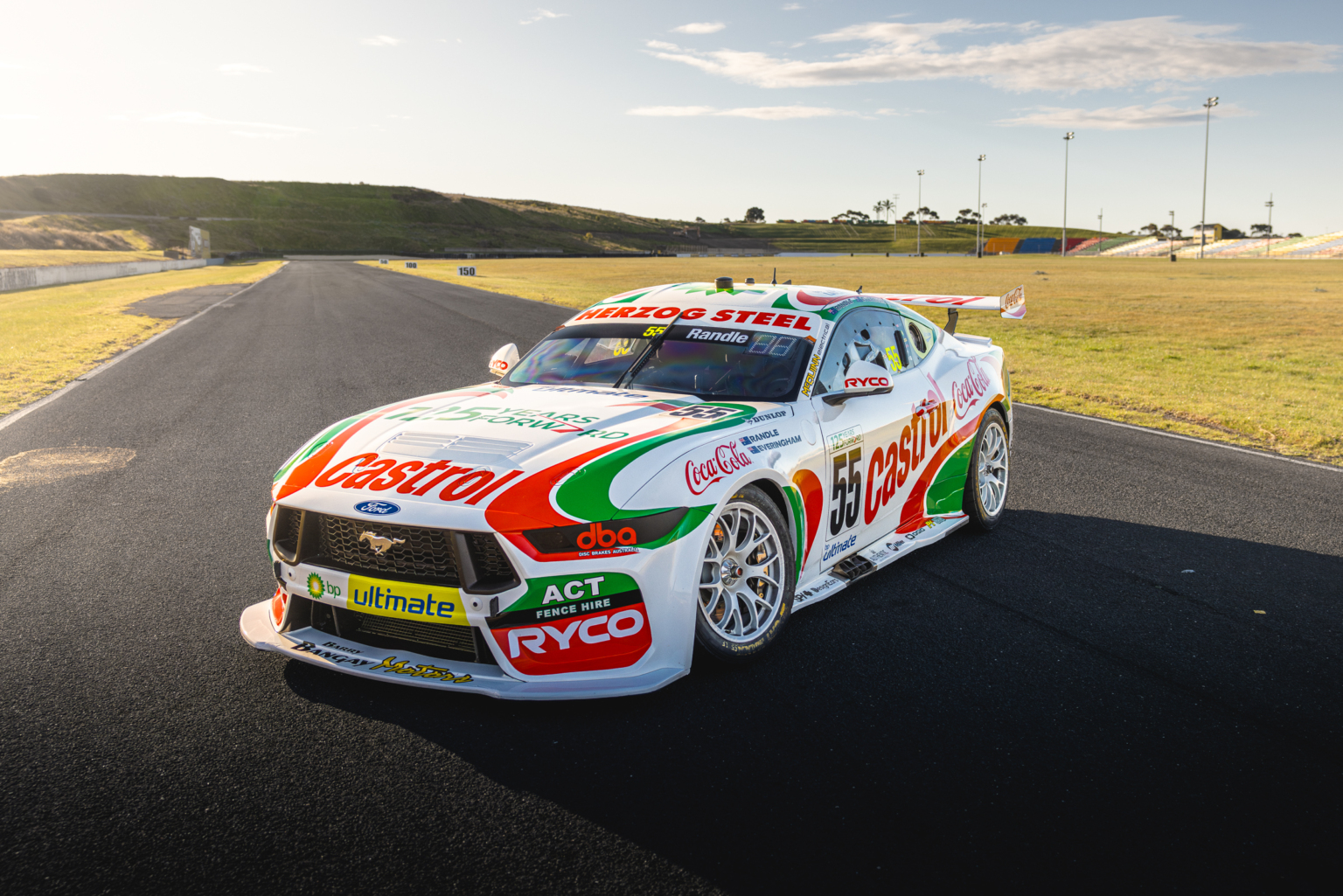 Toyota Castrol livery appears on Mustang race car in Australia ...