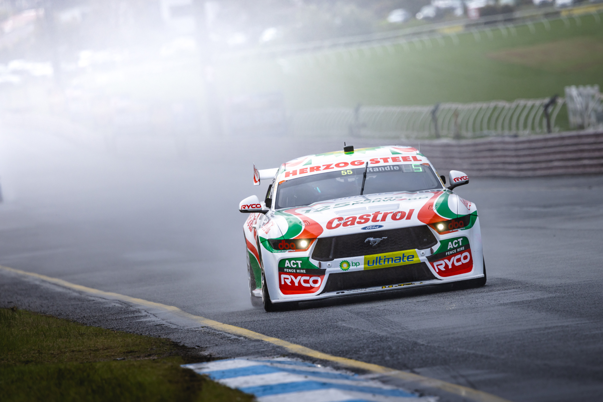 Toyota Castrol livery appears on Mustang race car in Australia ...