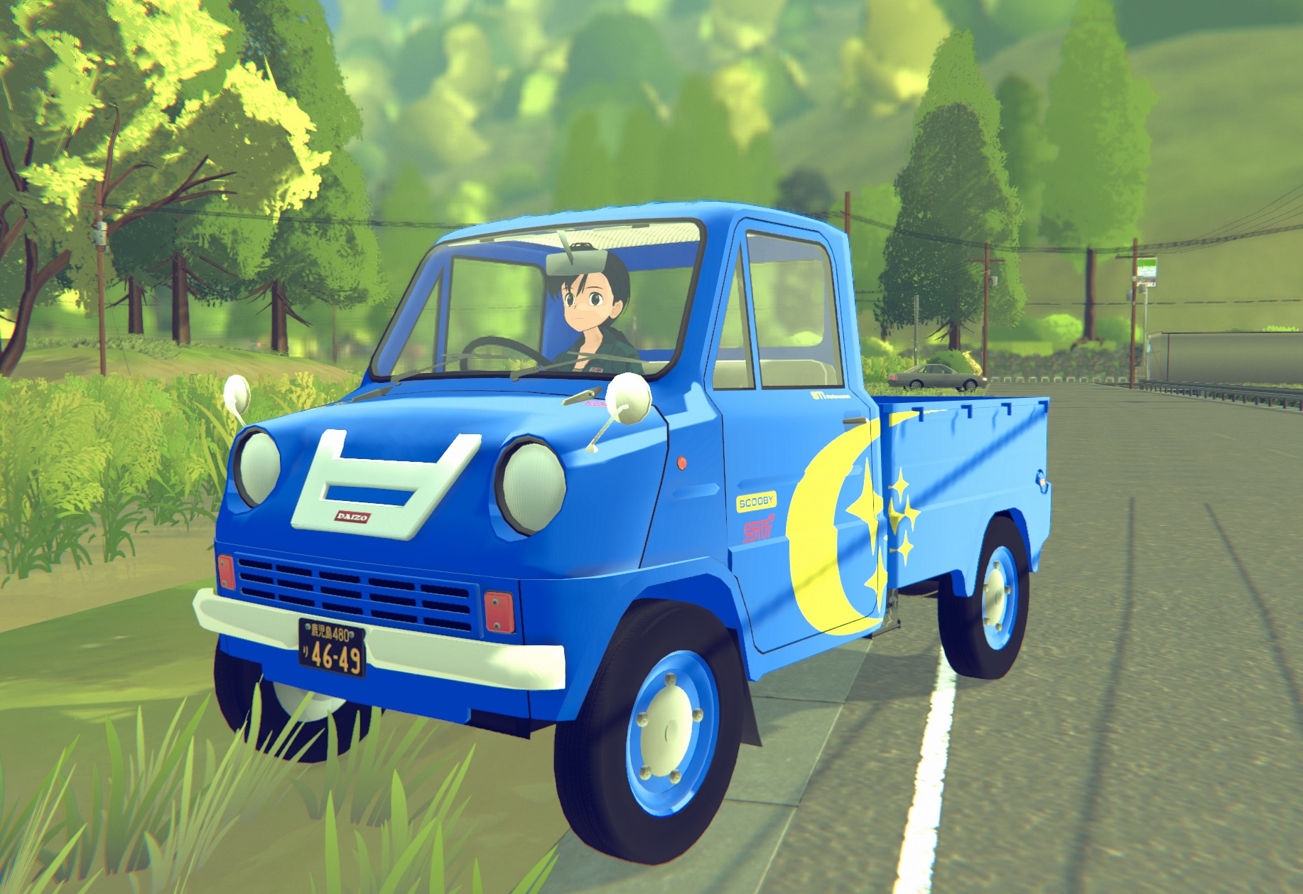 A Honda T360 helps you build a vending machine empire in Honcho video game | Japanese Nostalgic Car