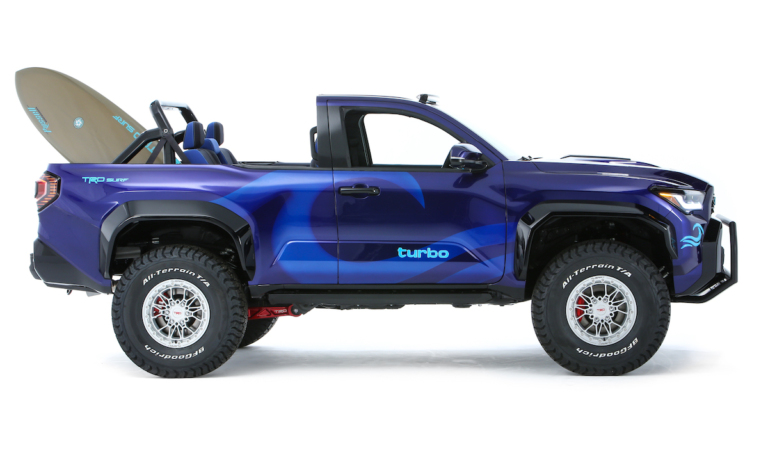 Toyota built a retro ‘4Runner TRD Surf’ with two doors and removable ...