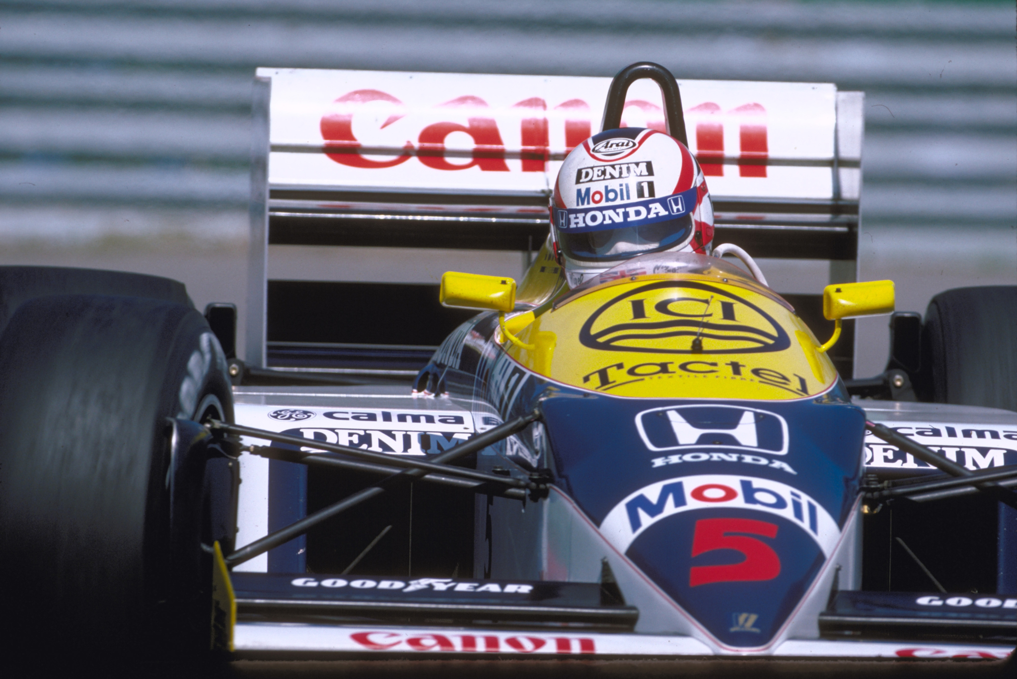 Williams-Honda FW11 championship winning F1 car restored | Japanese ...